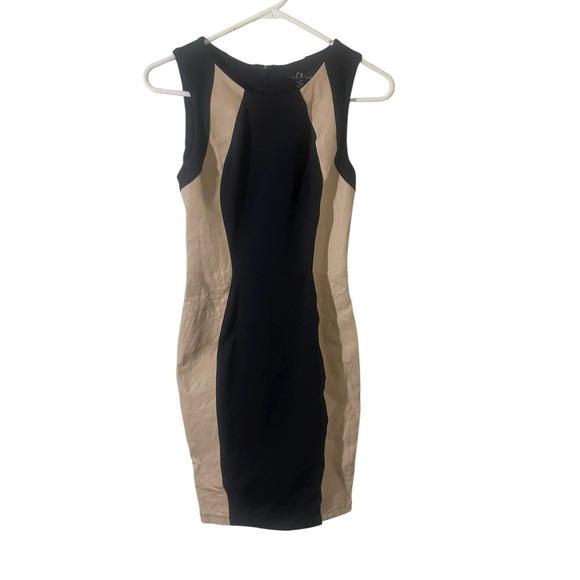 David Lerner | Dresses | David Lerner Small Bodycon Lambskin Trim ...